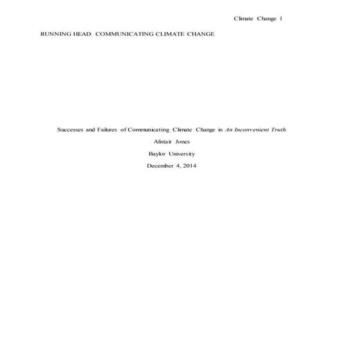 Communication Research Paper Sample | PDF