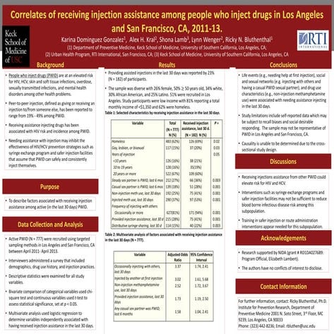 Patient poster APHA 2016 version1 | PPTX | Substance Abuse | Diseases ...