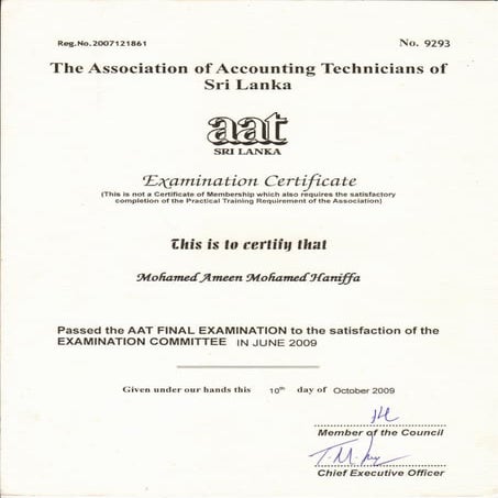 12. AAT - Passed Finalist | PDF