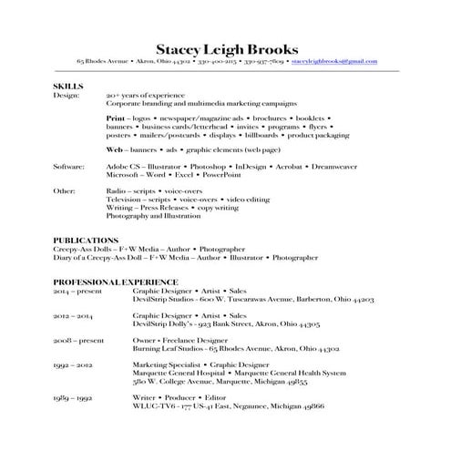 SLB RESUME 2015 | PDF