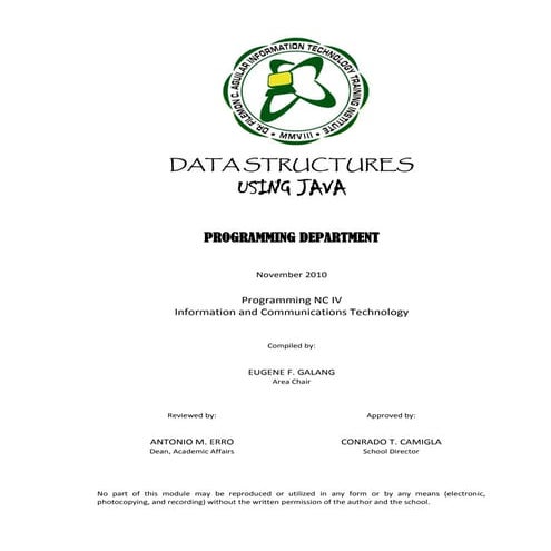cblm-java-prog-ds | PDF