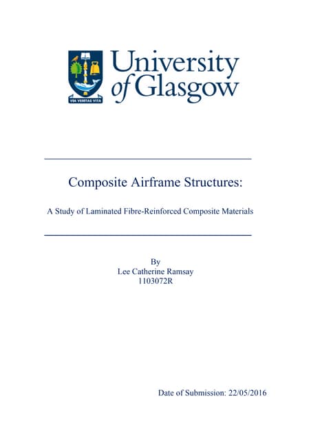 Composite Airframe Structures Leecatherineramsay 1103072r Pdf