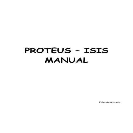 Manual de Uso Detallado de Proteus | PDF