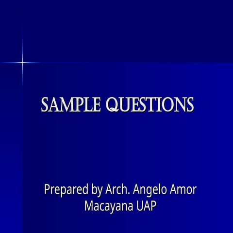 Plumbing-Questionnaire- Master Plumbing2.ppt