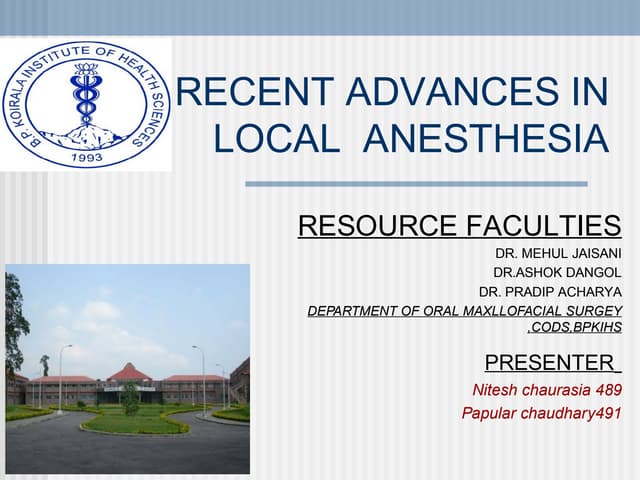 Management of hot tooth | PPTX
