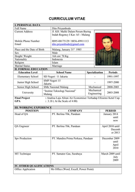 Adebayo Timothy CV | RTF