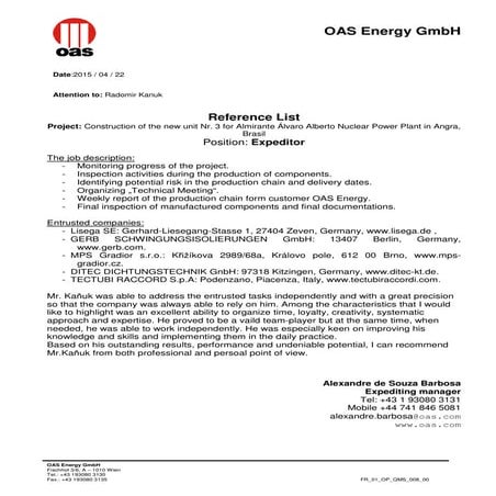 Reference _List_OAS | PDF