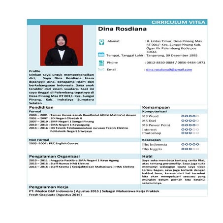 CIRRICULUM VITEA | PDF