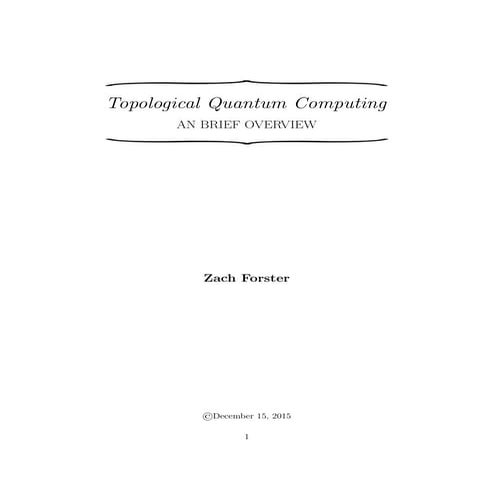 topological_quantum_computing | PDF | Physics | Science