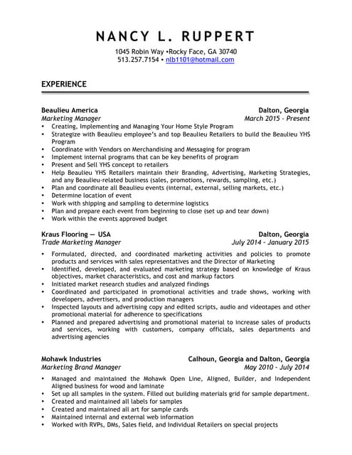 JulietHogueResume91516NR | DOC | Business | Business and Finance