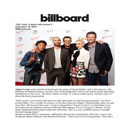 Press Clips Samples | PDF