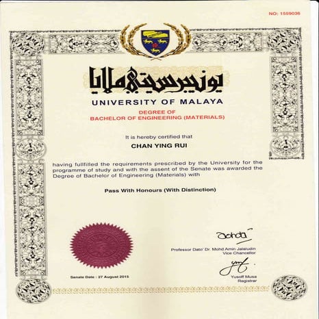 Academic Certs | PDF