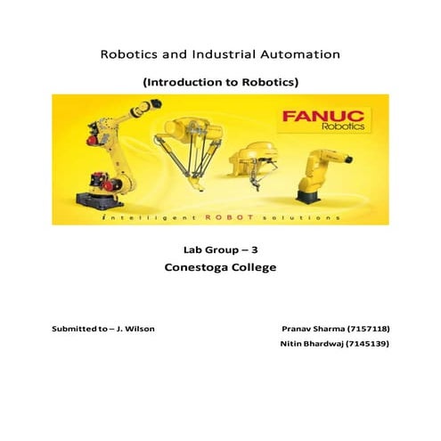 Fanuc Project | DOCX