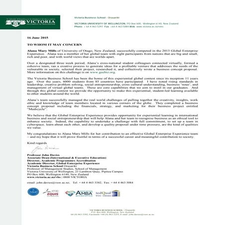 Participant Letter of Commendation 22 | PDF