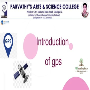 (48)introduction of gps ppt ah authors | PPT