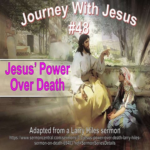 48 Jesus Power Over Death | PPTX