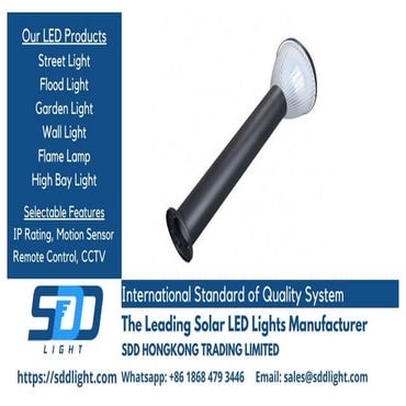 led lamp manufacturer, waterproof solar street light in USA, Spain ...