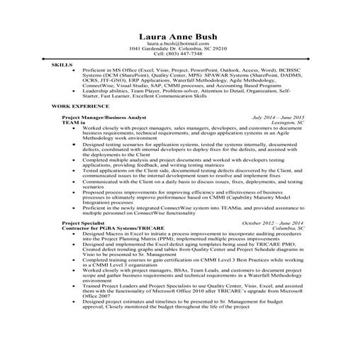 NelsonCL resume | PDF