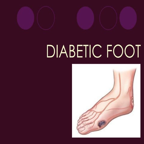 Diabetic foot - Physiotherapy | PPTX
