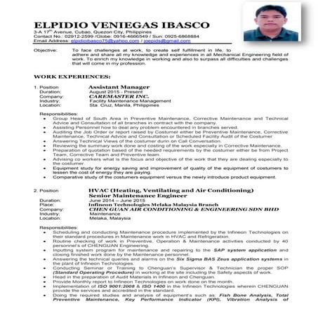 IBASCO ELPIDIO RESUME PDF | PDF