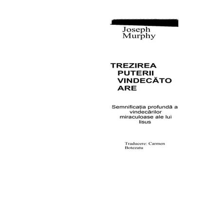 49161663 trezirea-puterii-vindecatoare | PDF