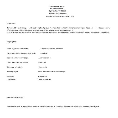 Amanda Downing Resume | DOCX