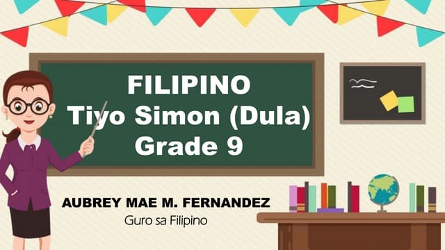 Tiyo simon | PPTX