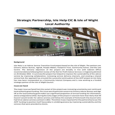Capita and Swindon Borough Council case study | PDF