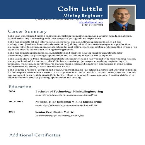 CV Colin Little_June2016 | DOCX