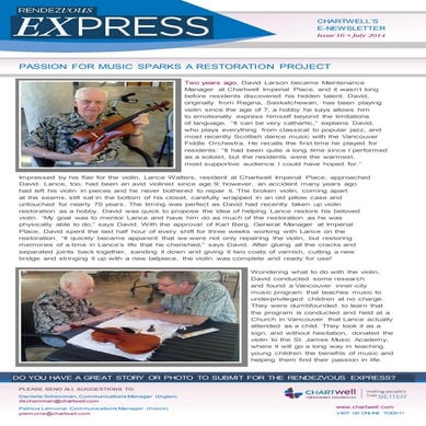 David Larson - Chartwell National RV Express-July 2014 | DOCX