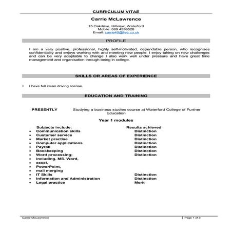 Ricky bush Resume | DOC