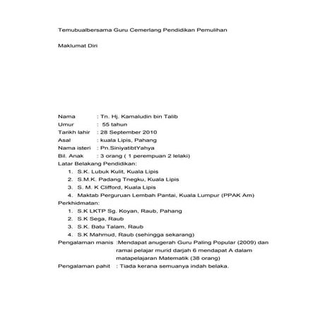 49475866 temubual-bersama-guru-cemerlang-matematik | DOCX