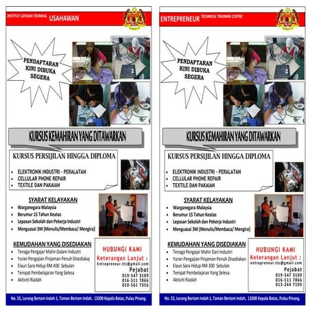 FLYERS KURSUS 2015 pdf | PPT