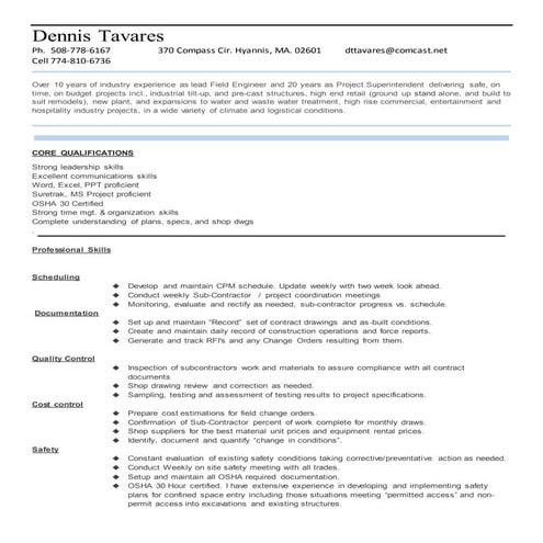 Andrew Pratt - Resume (Marketing) | PDF