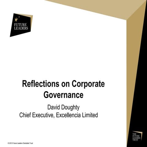 Reflections on Governance | PPT