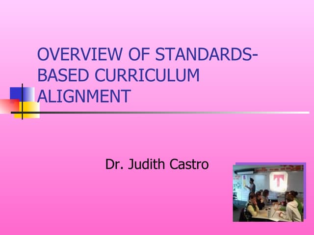 Curriculum Alignment | PPT
