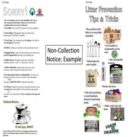 Non Collection Notice Example | PPT