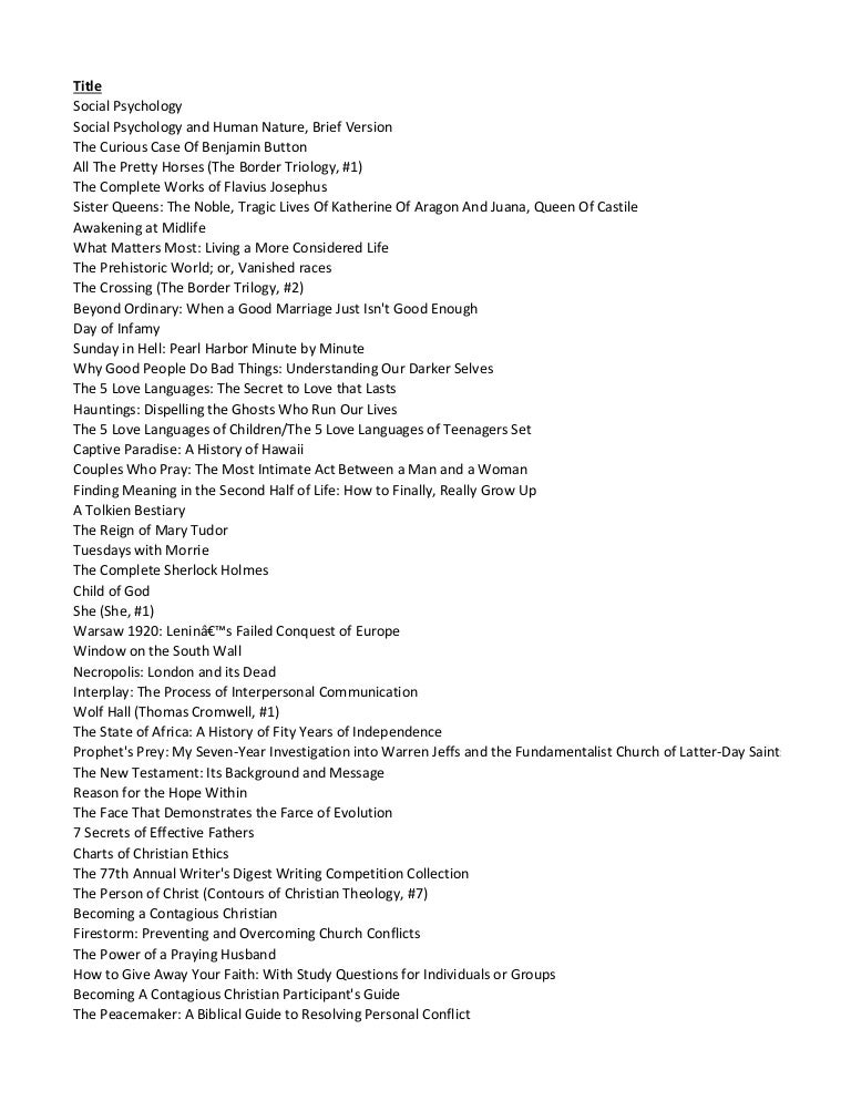 reading-list
