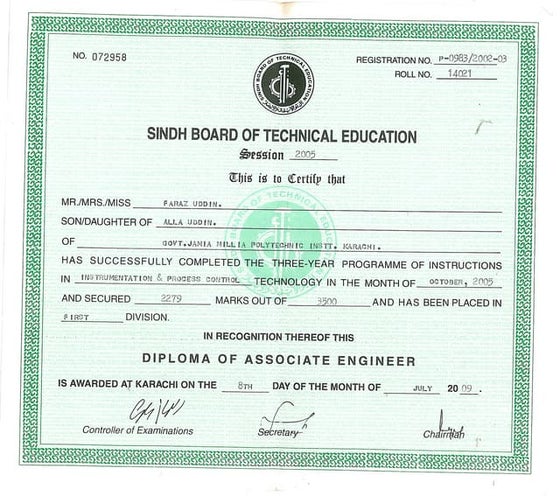 NABPTEX GHANA HND Certificate | PDF