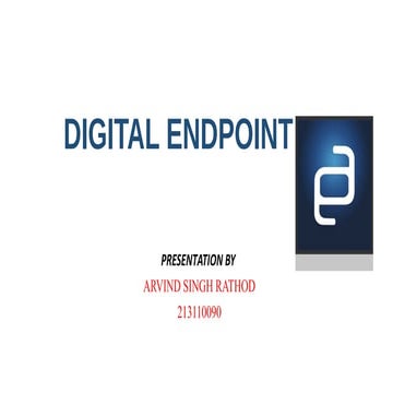 DIGITAL END POINT | ODP