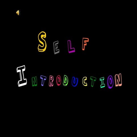 497410444 self intro | PPT