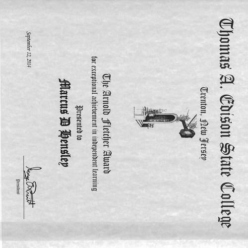 Arnold Fletcher Award | PDF