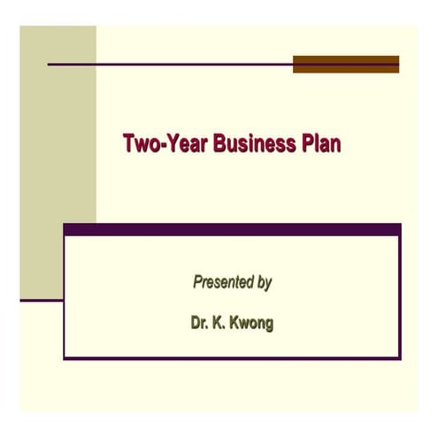 497 two yearplan.ppt