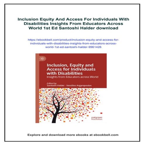 Inclusion Equity And Access For Individuals With Disabilities Insights ...