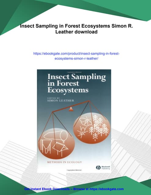 Different sampling techniques for insect population estimation | PDF
