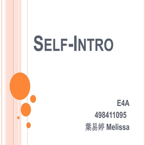 498411095 self intro | PPTX