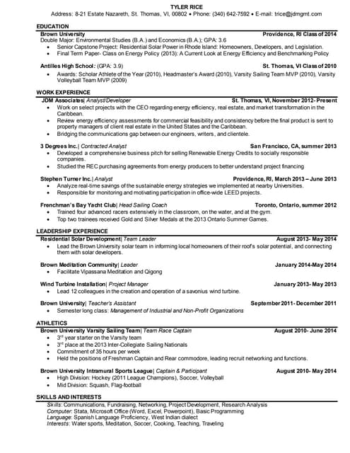 Dallas Young Resume | PDF