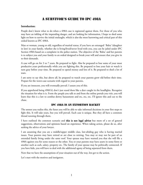 498a Statistics | PPT