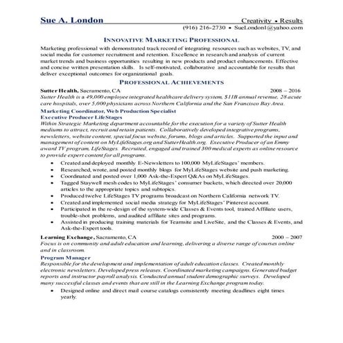 Sarah Allen 2015 Resume (2) | DOCX