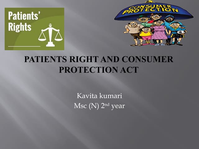 The Patients' Rights Charter | PDF